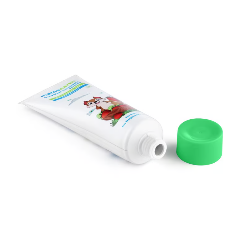 Mamaearth 100% Natural Berry Blast Toothpaste for Kids - 50g | Promotes ...